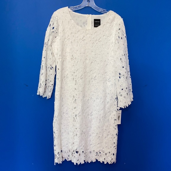 Cartise | Dresses | Cartise Nwt White Daisy Lace Mod Dress Sz 6 | Poshmark